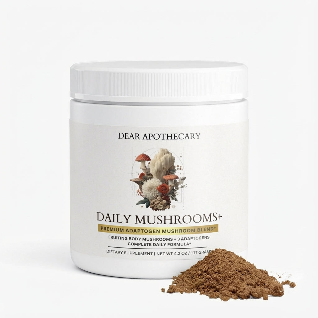 Daily Mushrooms+ | 7-Mushroom Complex with Adaptogens