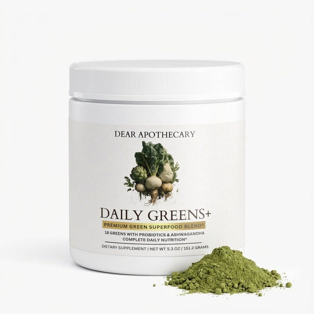 Dear Apothecary • Daily Greens+ | Organic Superfood Powder